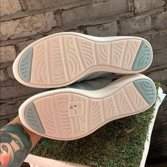 Skechers | Shoes | Nwt Skechers Flex Arya Air Cooled Shoe Blue | Poshmark